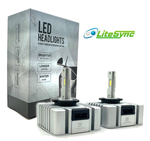 LiteSync D5S 100w LED Ampoules de Remplacement pour Xenon Hid Audi A3 ...