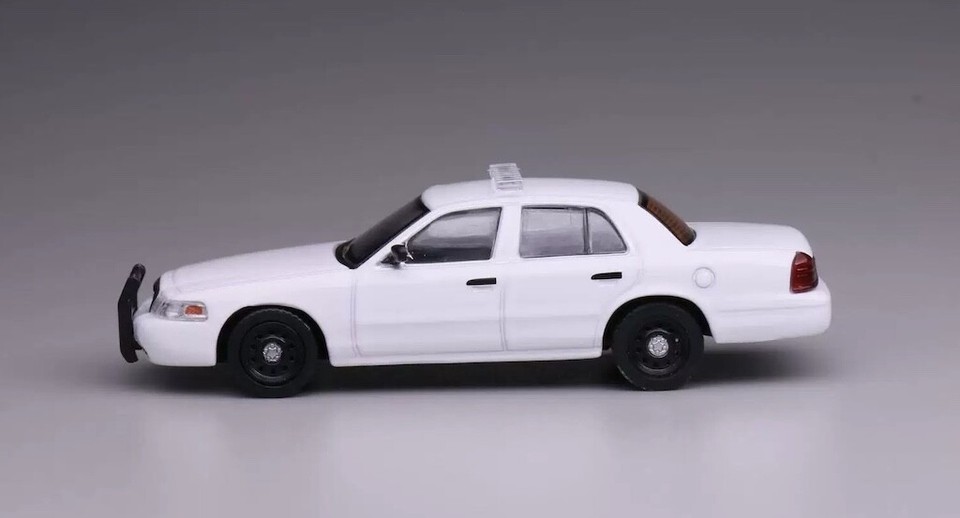 AL 1:64 596 Police Crown Victoria CV EN114 Sedan Model Diecast Collect ...