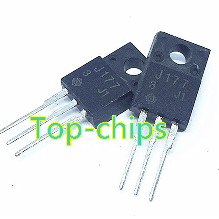 5 PCS 2SJ177 TO-220F J177 SILICON P-CHANNEL MOS FET HIGH SPEED POWER ...