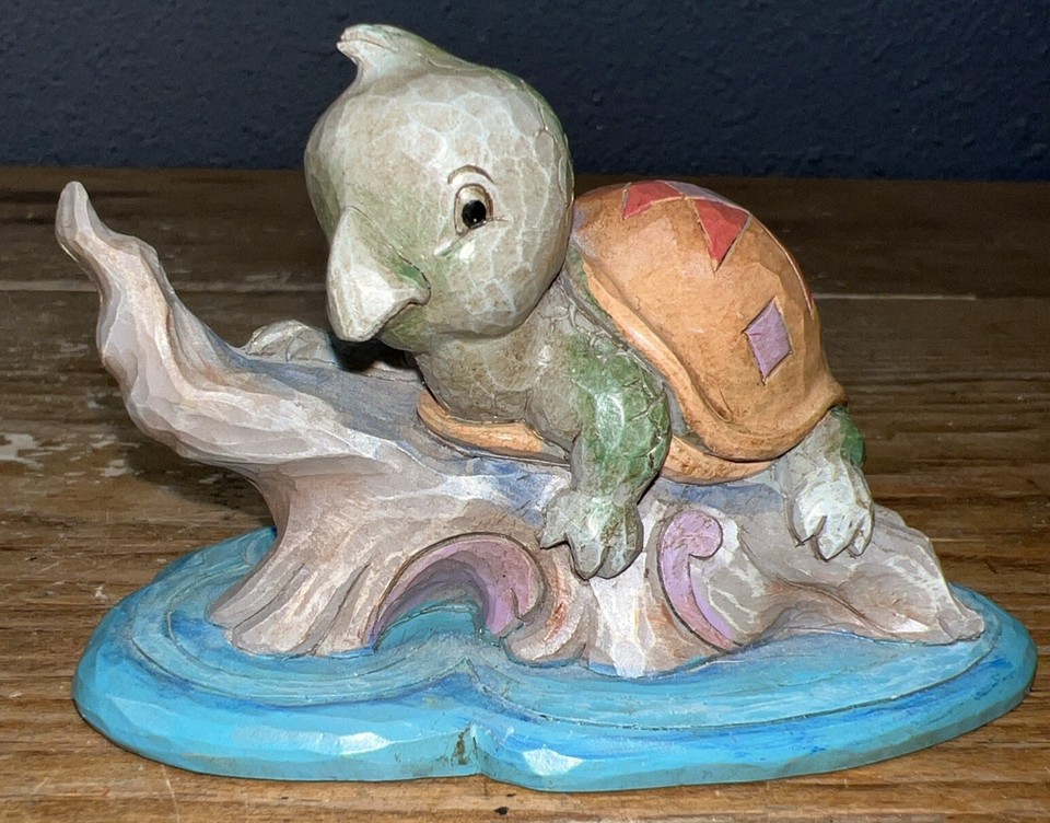 Jim Shore Mini Turtle on a Branch in Water Figurine 2” Tall | eBay