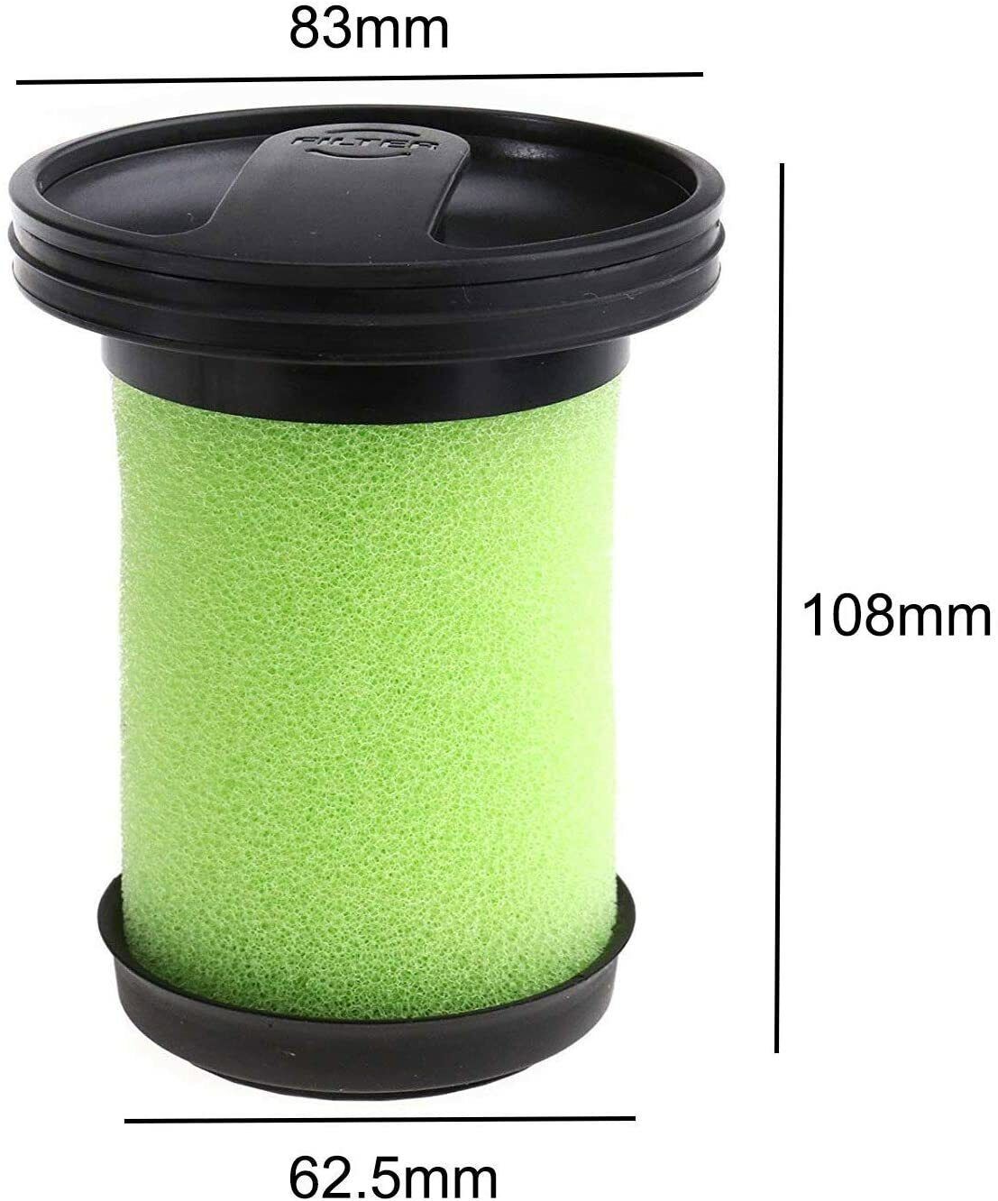 2Pcs Filter for GTECH Multi MK2 K9 ATF006 ATF036 Cordless Vacuum ...