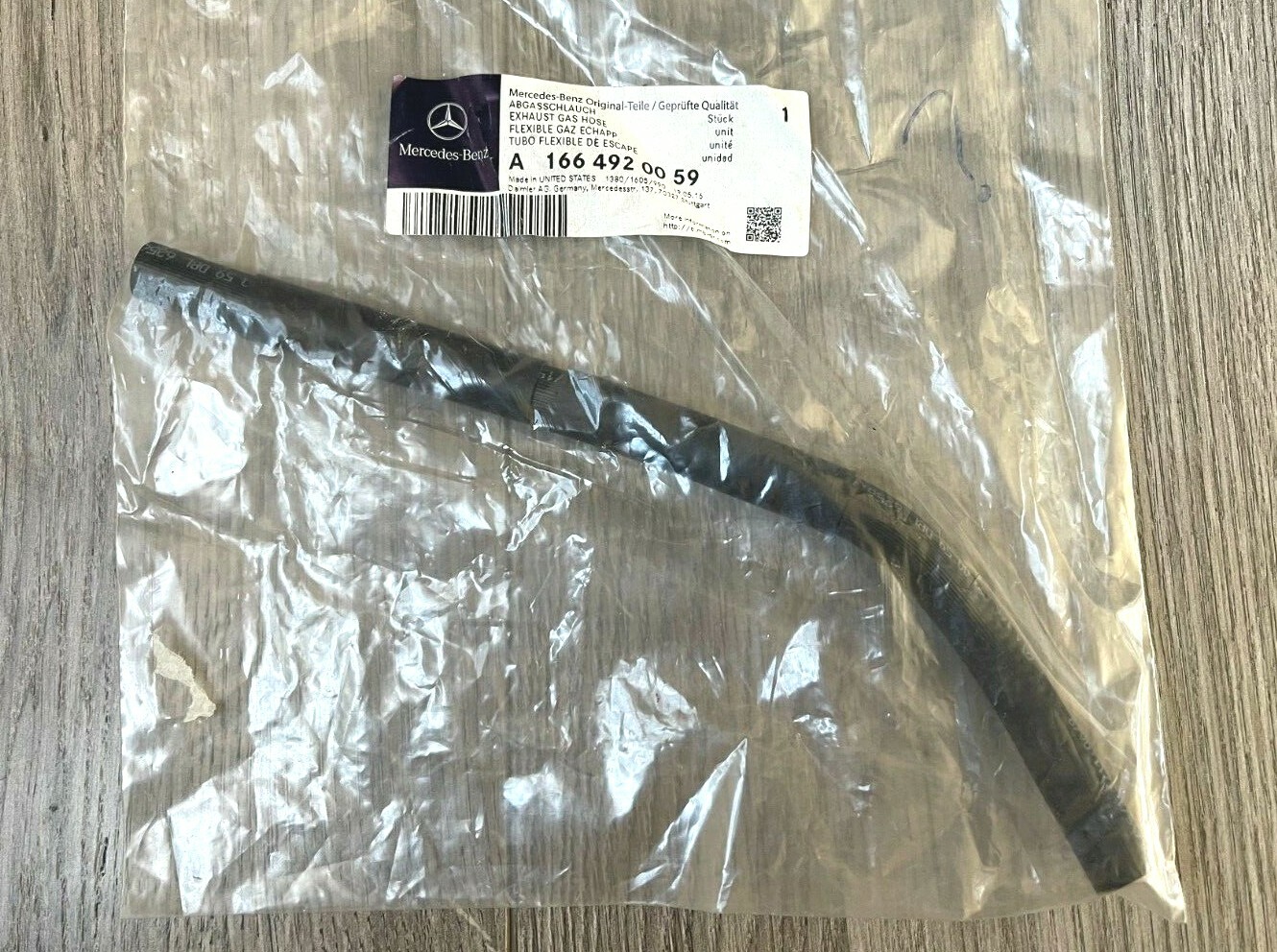 1664920059 - EXHAUST GAS HOSE - Mercedes-Benz for sale online | eBay