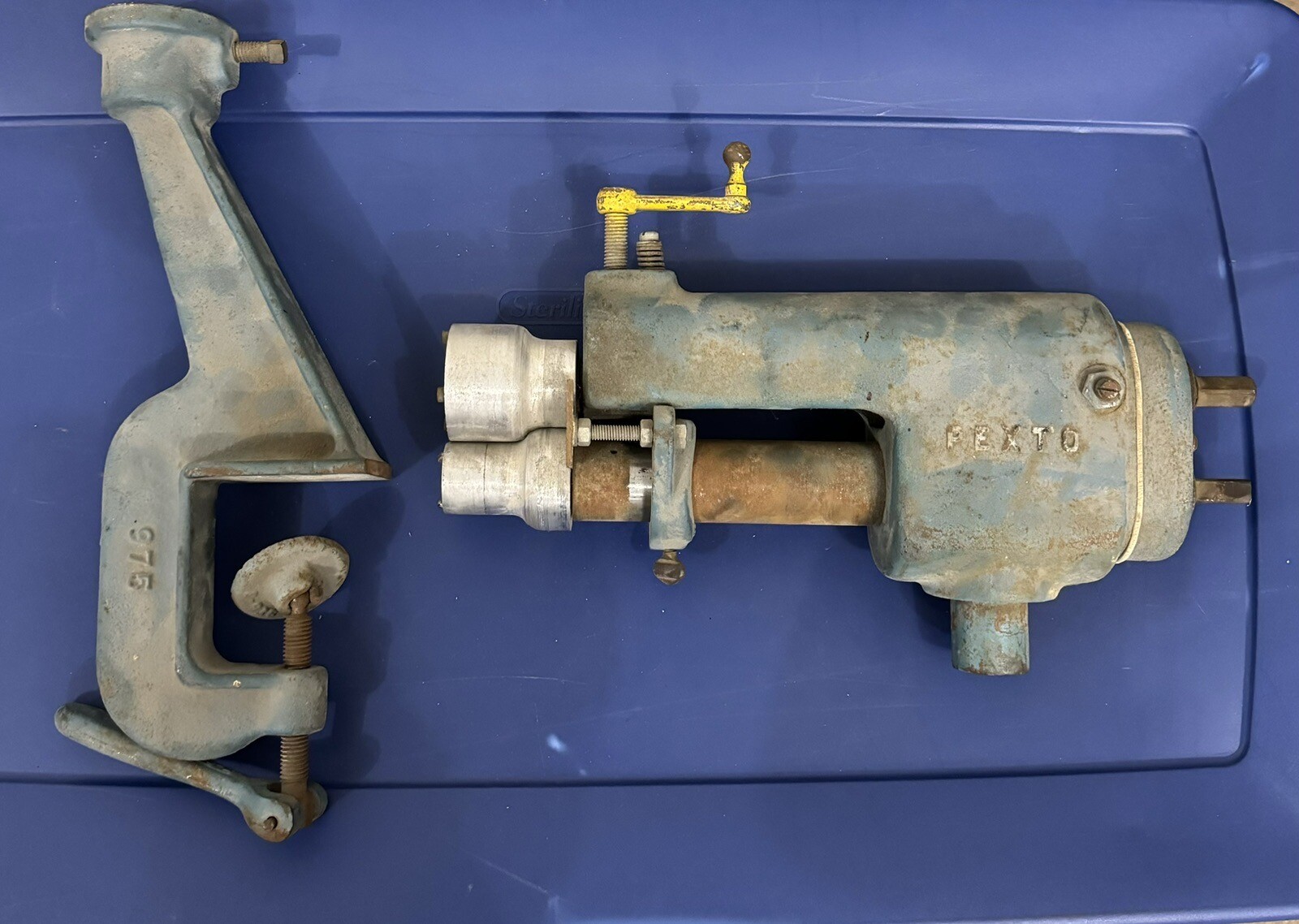 Pexto Model 622E & 975 Bead Roller With Bench Top Mount | eBay