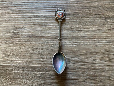 VINTAGE FRANKFURT ANTIKO 100 COLLECTOR SILVERPLATE SOUVENIR SPOON ...