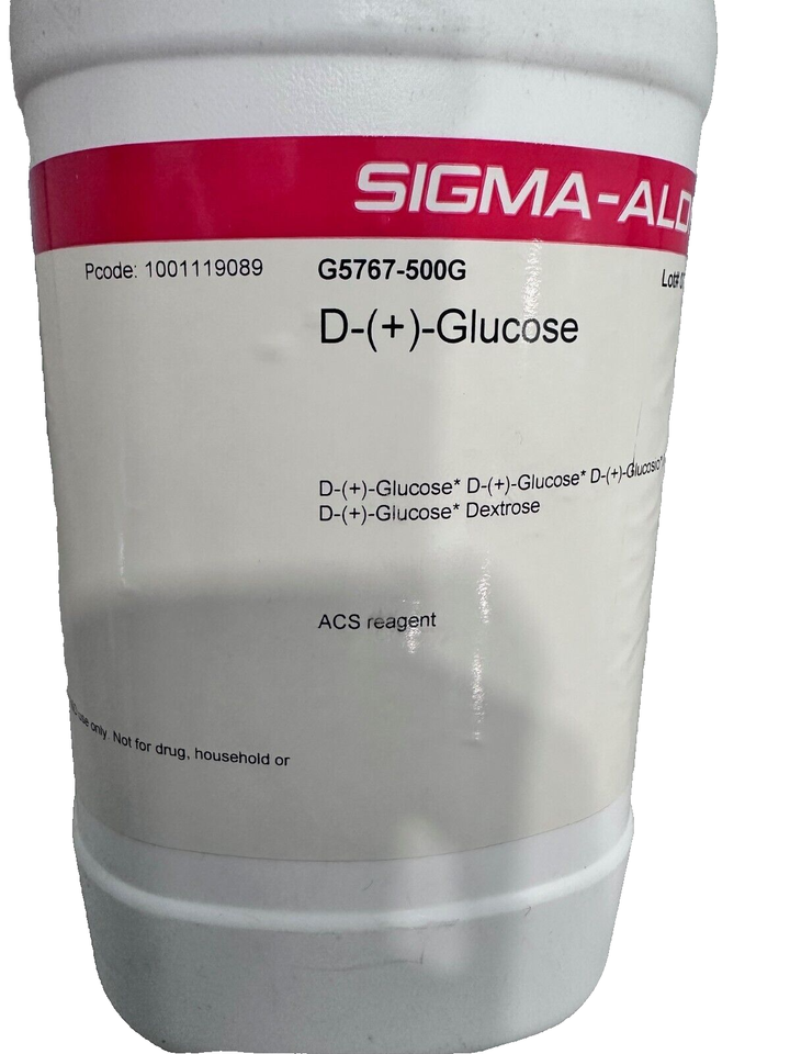 New D-Glucose G5767-500g powder from Sigma-Aldrich | eBay