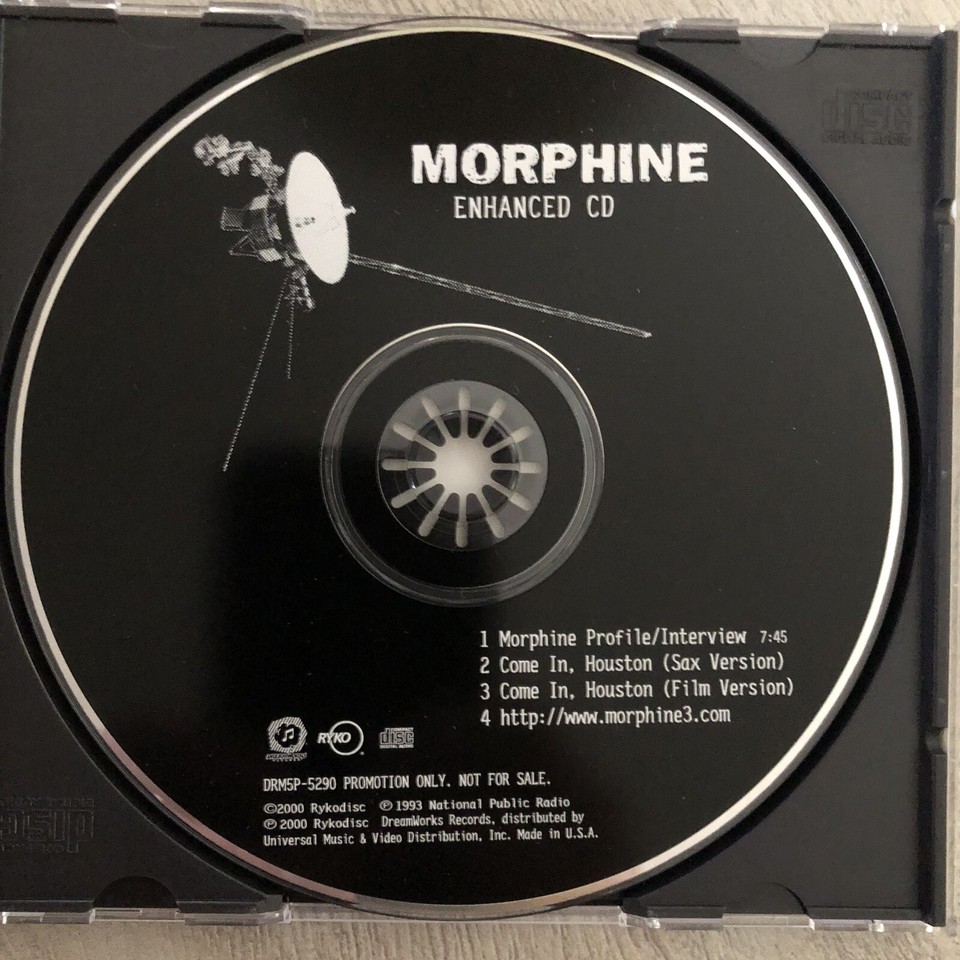 RARE Morphine Come In Houston CD Promo Single Enhanced DreamWorks 5290 Interview | eBay