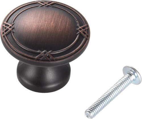 902ORB-1 Omega Kitchen Bath Cabinet Knobs Oil Rubber Bronze 1 3/8" or ...