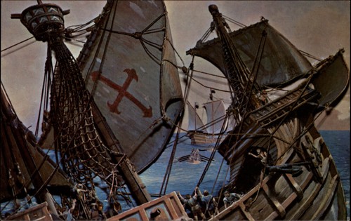 Santa Maria sinking Washington DC vintage postcard u321 | eBay