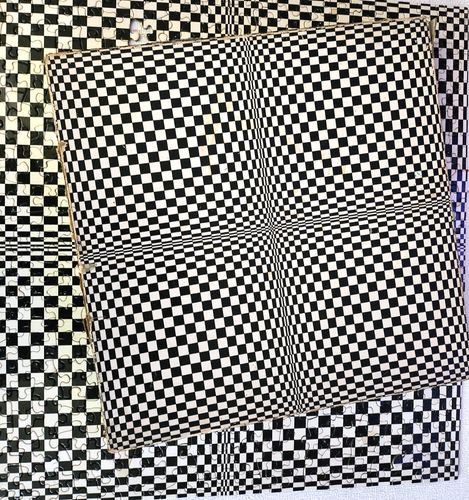 *2 MISSING PIECES* Color Motion By Edna Andrade 1966 Springbok Vintage ...