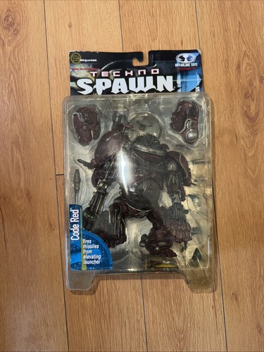 1999 McFarlane Ultra Action Techno Spawn Series 15 Code Red 6" Scale ...