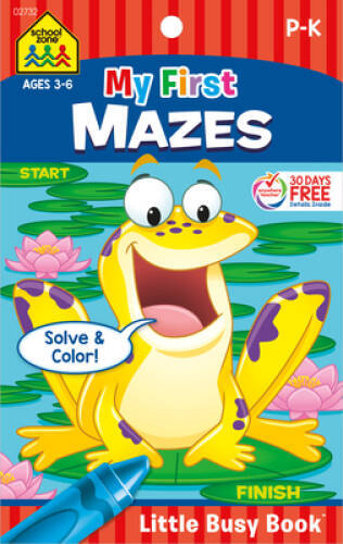 My First Mazes - Paperback By School Zone - VERY GOOD 9781601592477| eBay