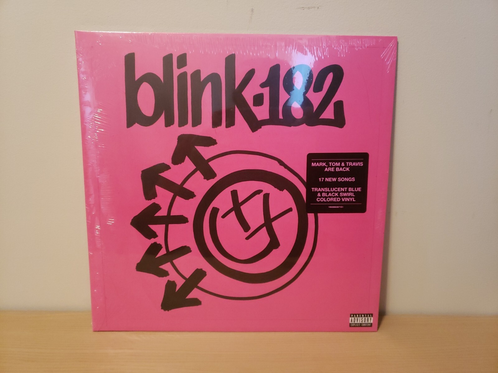 Blink 182 ONE MORE TIME... LP - Exclusive Blue & Black Swirl Vinyl ...
