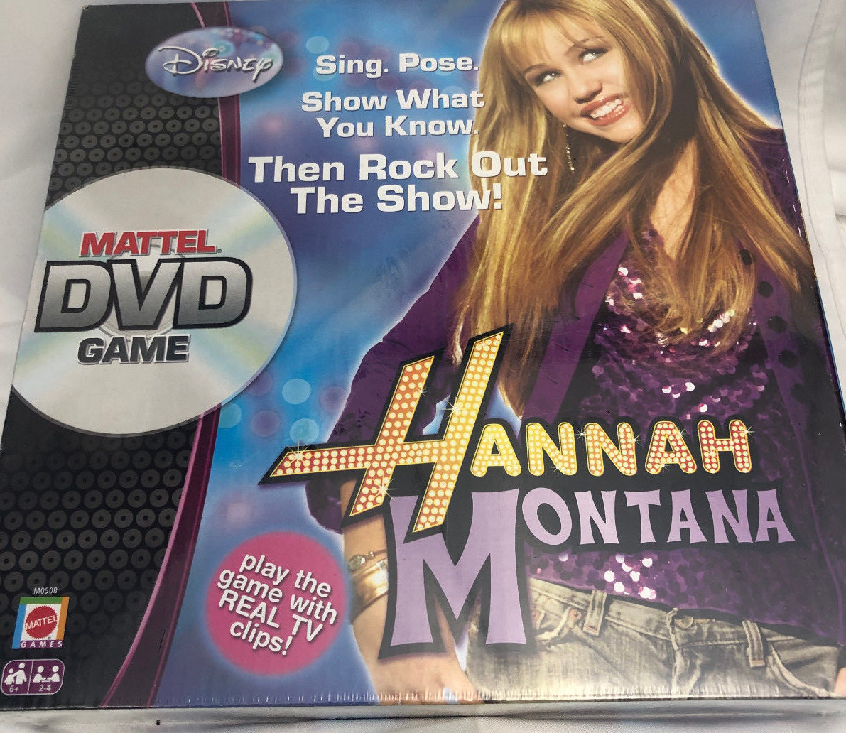 Hannah Montana Mattel DVD Game - Sealed | eBay