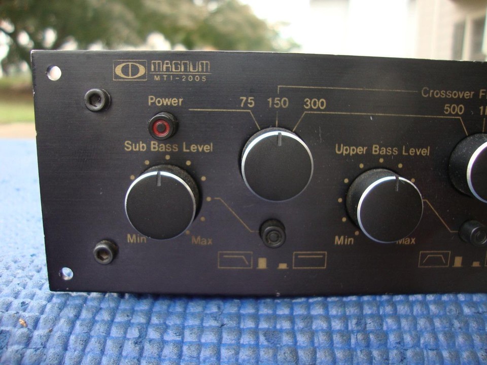 Magnum MTI-2005 4 way Electronic Crossover module - Parts or Repair | eBay