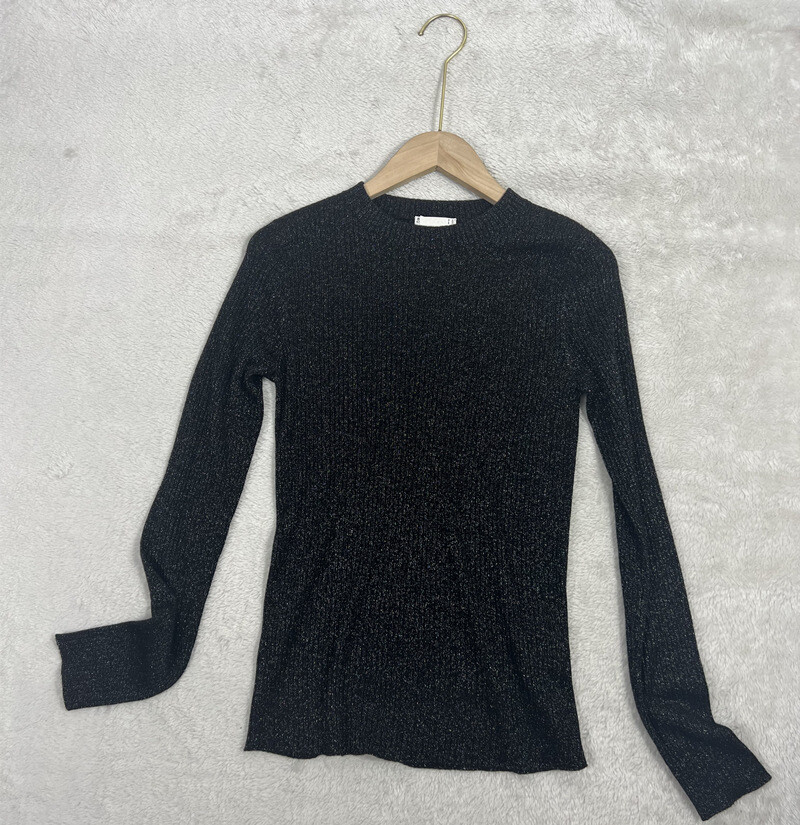 Brunello Cucinelli Women's Fall Crew-Neck Thin Bottom Knit Long-Sleeved ...