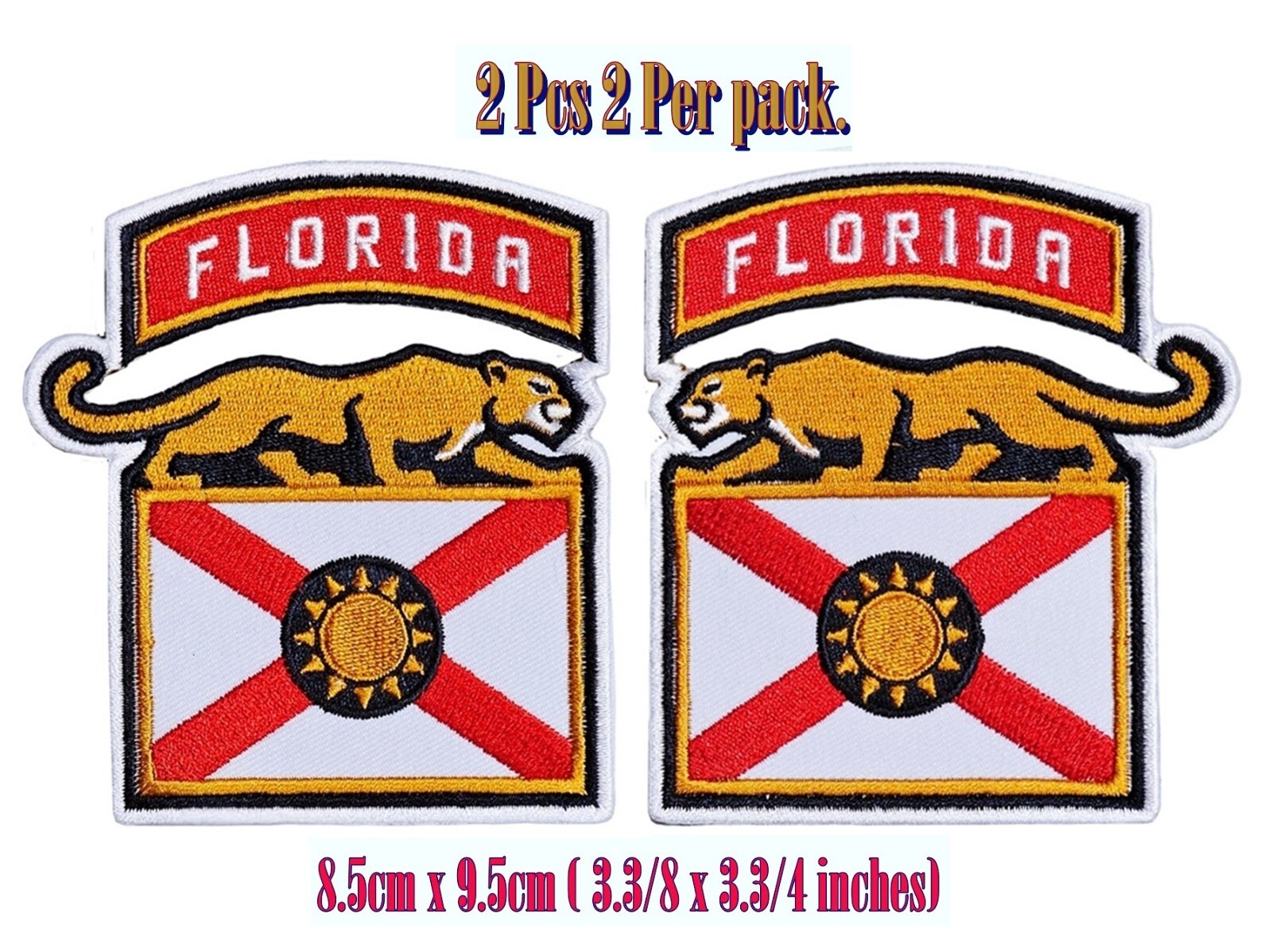 FLORIDA🏒PANTHERS Hockey Patches Iron,sew(Select options) Thai by USPS ...