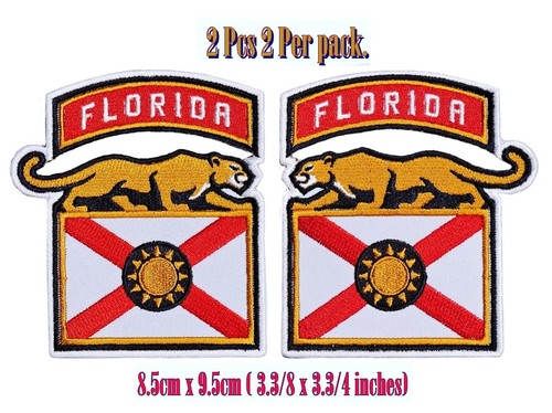 FLORIDA🏒PANTHERS Hockey Patches Iron,sew(Select options) Thai by USPS ...