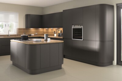 Lucente Matt Anthracite Handleless High Quality Replacement Kitchen Doors | eBay UK