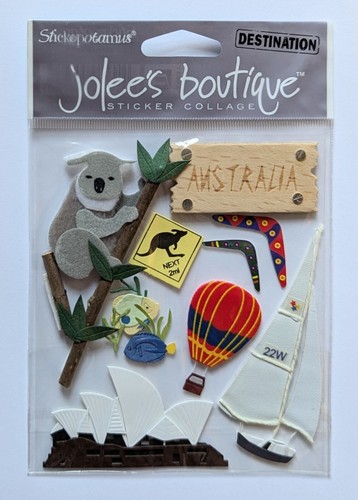 Jolee's Australia Travel Destination Vacation Scrapbooking Stickers | eBay