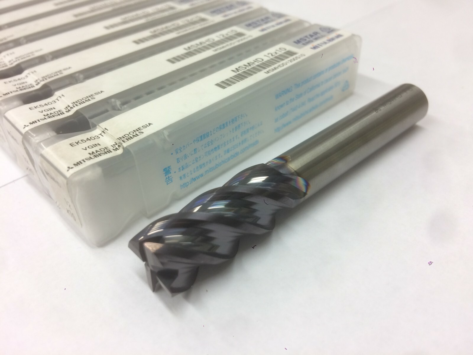 Mitsubishi 12mm Solid Carbide End Mill Medium Cut | eBay