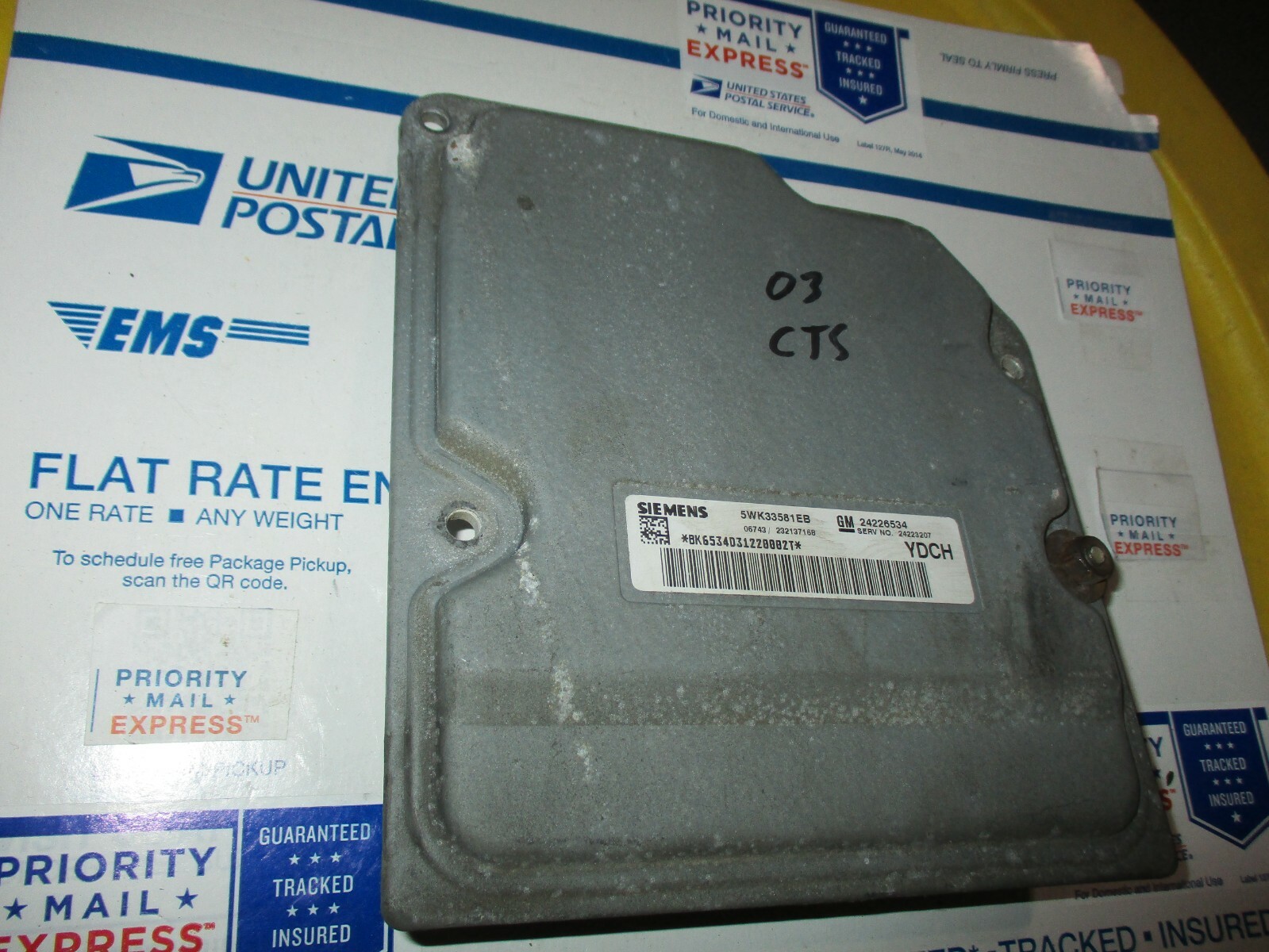 03 Cadillac CTS Transmission Control Emission Module TCM 24223207 for ...