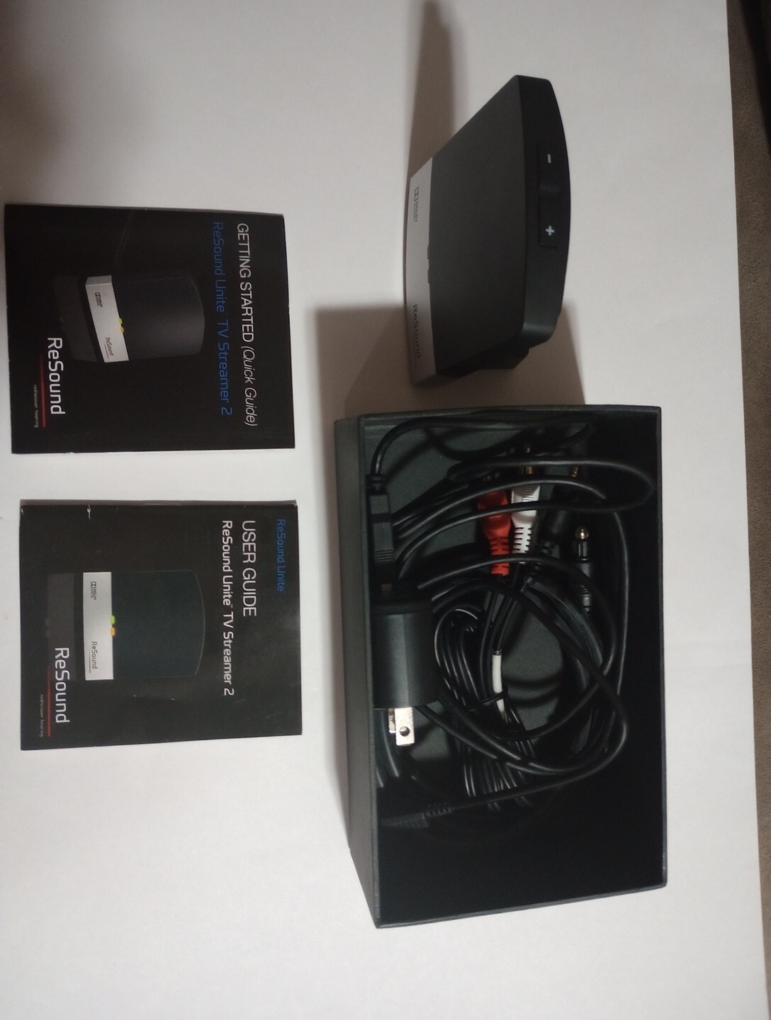 Resound Unite TV Streamer 2 SAS-3 2nd Gen Dolby Digital Audio W/Manual ...