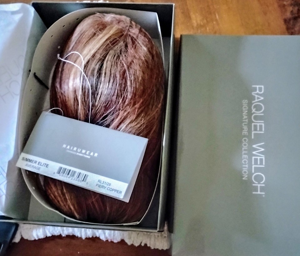 Raquel Welch Simmer Elite Wig Fiery Copper | eBay