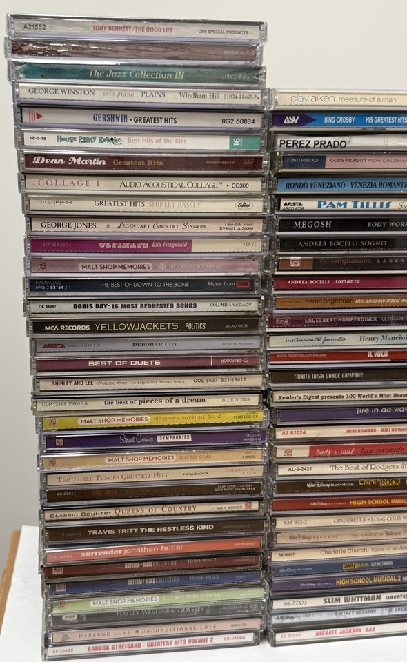 69 CD Lot Mixed Genres Pop Rock R&B Classical Soundtracks Time Life | eBay