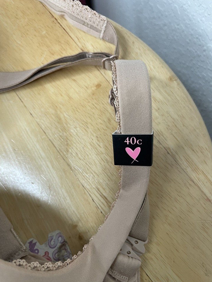 BODY by VICTORIA'S SECRET MEMORY FIT SMOOTH LIGHTLY LINED DEMI BRA size ...