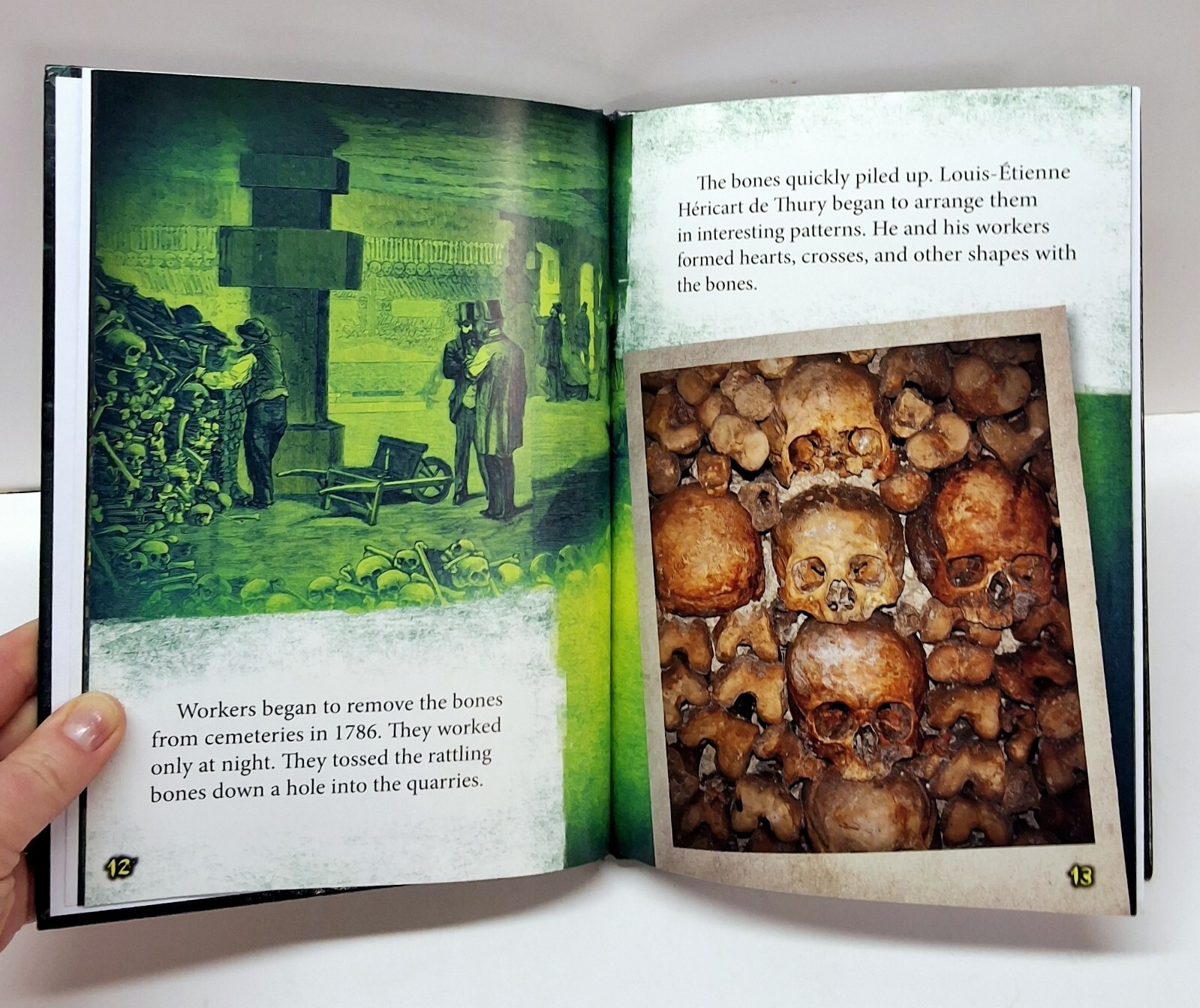 Scariest Places on Earth Series "Paris Catacombs" Children Hardback ...