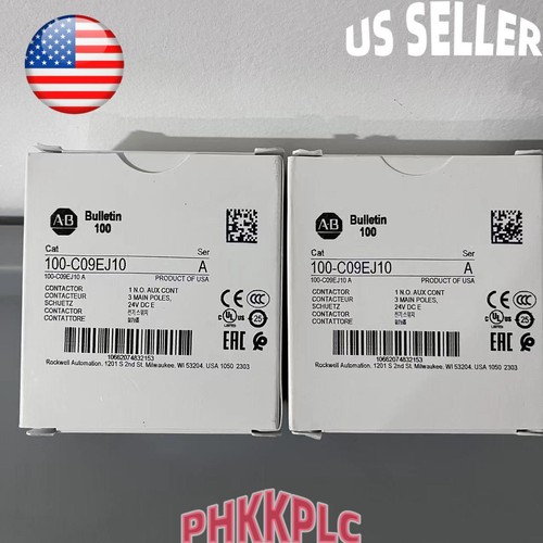 New Allen-Bradley 100-C09EJ10 /A IEC Contactor 24V DC 3-Pole 9A US ...