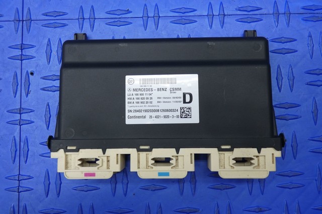 2012-2018 ML 350 W166 LEFT FRONT SEAT HEATER CONTROL MODULE OEM P/N ...