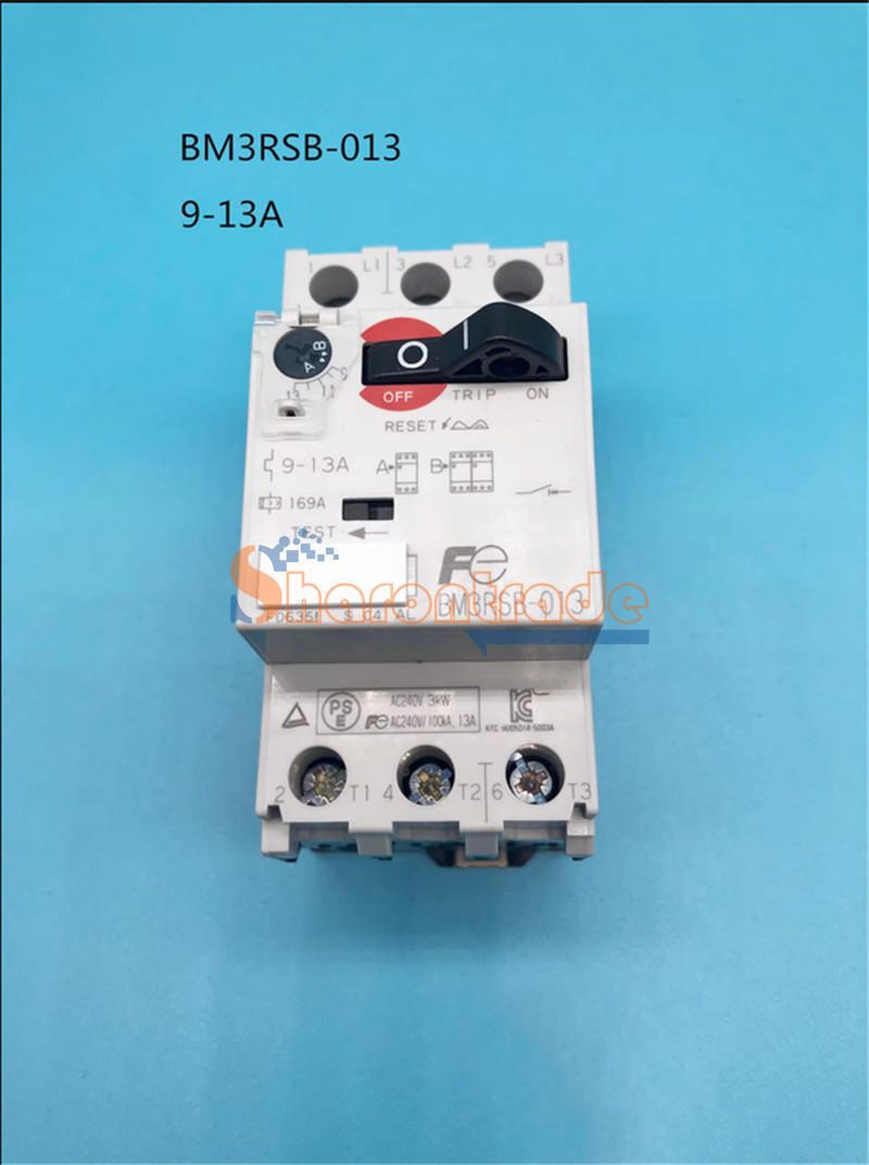 NEW 1PCS FUJI BM3RSB-013 9-13A Overload Protection Circuit Breaker ...