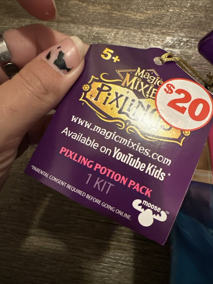 Magic Mixies Pixlings Unia Unicorn Doll Pixling Magic Potion Reveal ...