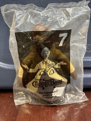2001 - 2002 Disney's The Country Bears McDonalds Happy Meal Toy Ted ...