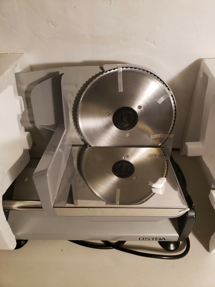 Ostba Meat Slicer Electric Deli Slicer Machine 7.5" Blade SL518-1 New ...