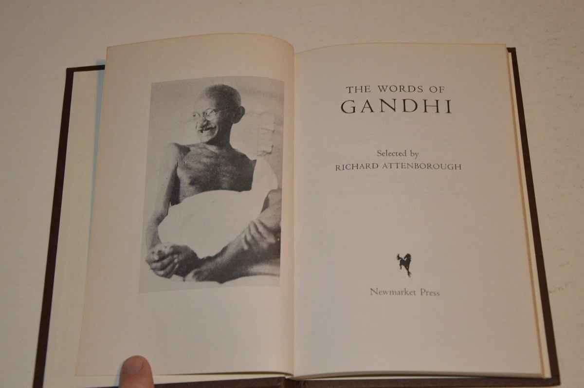 The Words Of Gandhi Book