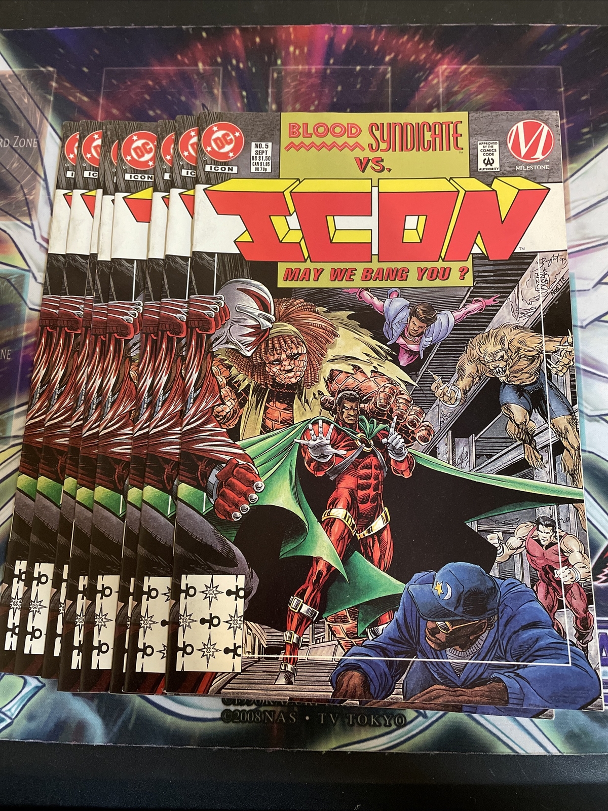 DC Milestone Comics Blood Syndicate Vs Icon Issue #5 Lot Of 8 Comics | eBay