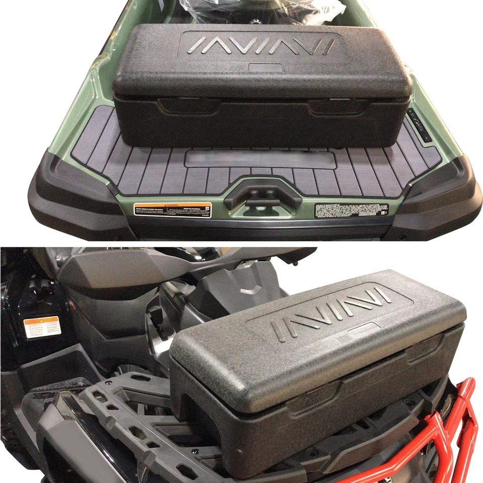 Universal ATV UTV Front / Rear Cargo Storage Box 52L | eBay