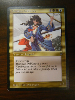 MTG Magic The Gathering Legends English Ramirez DePietro LP - Excellent ...