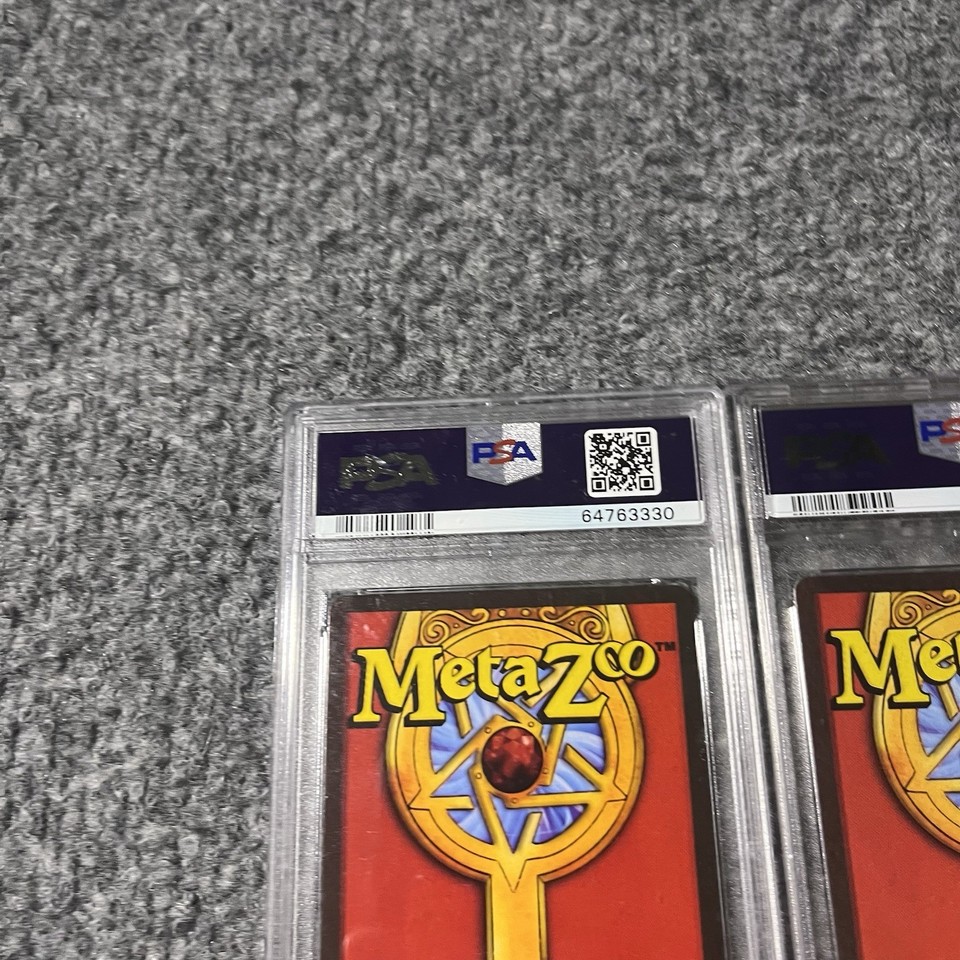 MetaZoo Mothman PSA 10 Gem Mint Lot Of 4 Full Holo Promo Nightfall ...