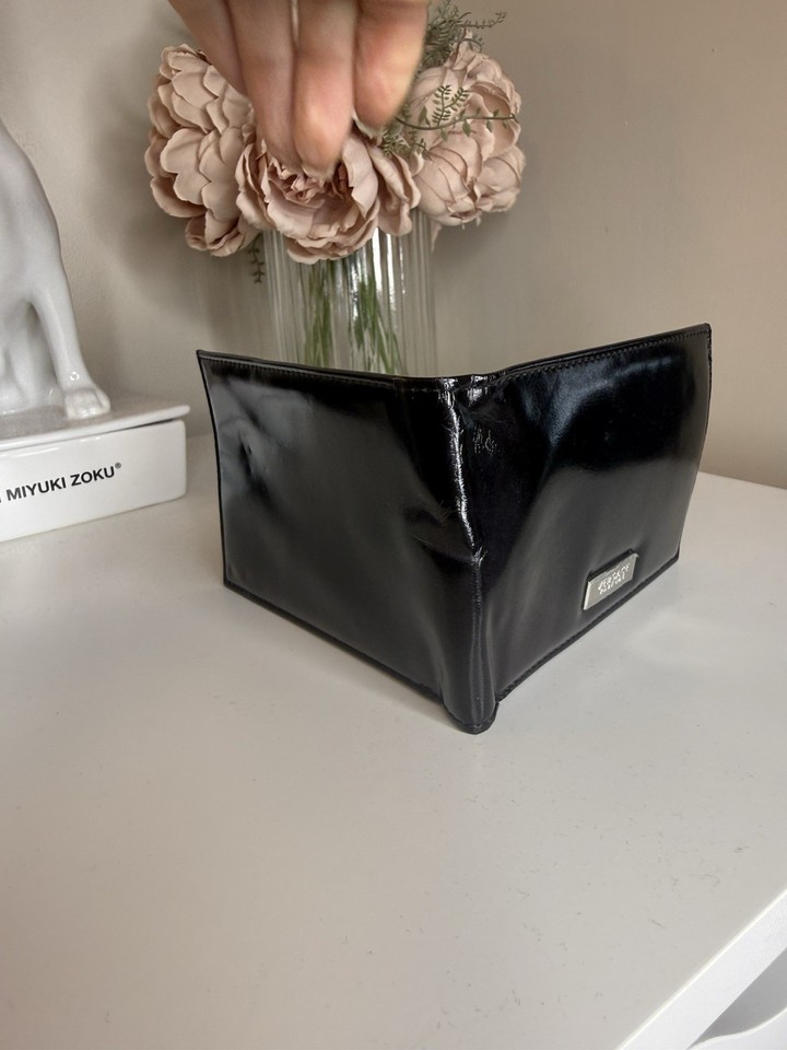 Versace Perfume Black Wallet | eBay UK
