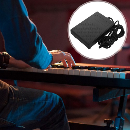 Electronic Keyboard Accessories Universal Sustain Pedal for with Switch ...