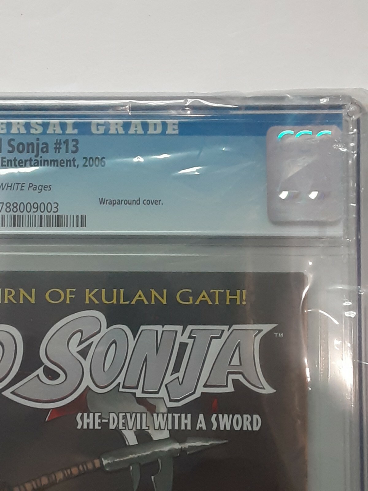 Red Sonja #13A CGC 9.8🔥Wraparound Silver Foil Cover Frank Cho SUPER ...