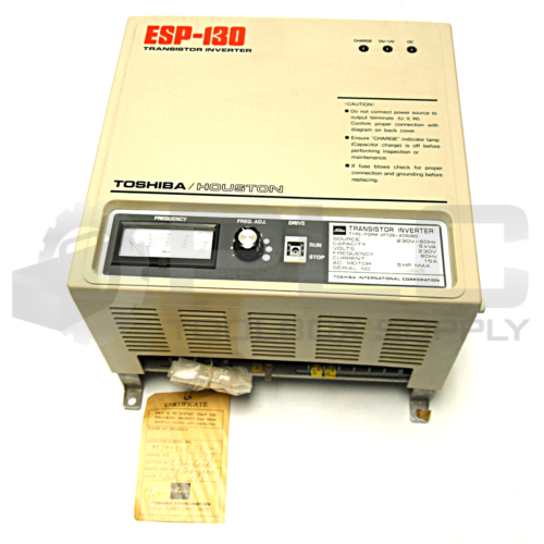 TOSHIBA VF10S-2050B0 ESP-130 TRANSISTOR INVERTER | eBay