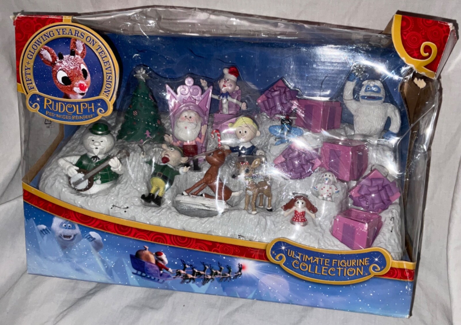 Rudolph The Red Nosed Reindeer Ultimate Figurine Collection 15pcs ...