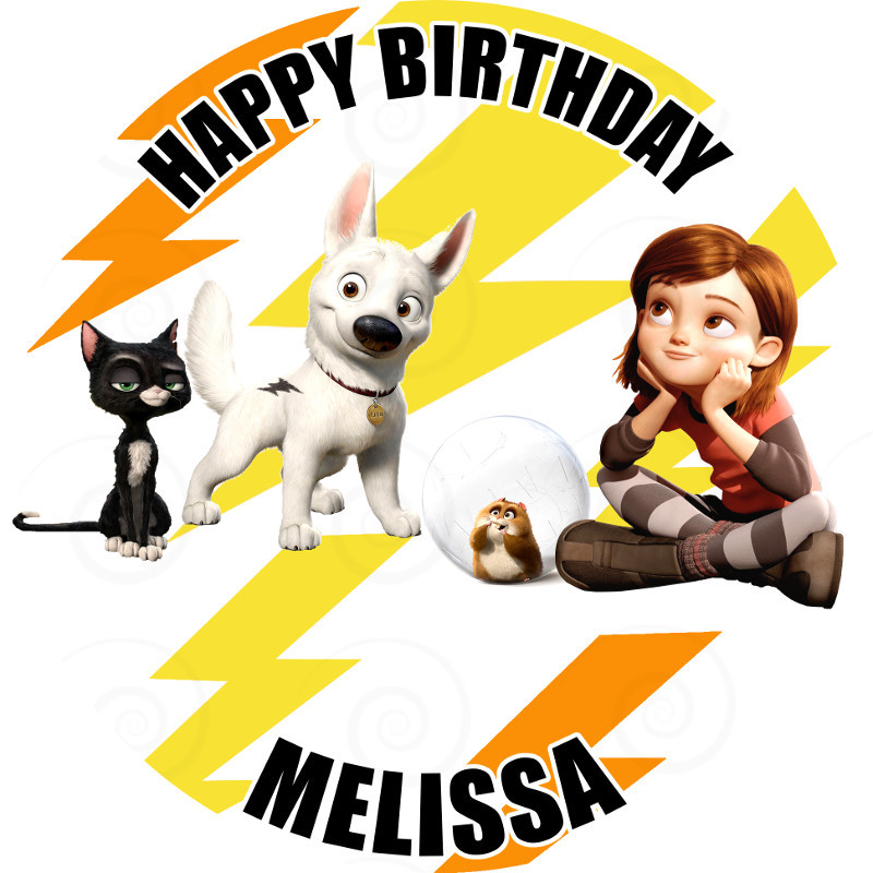 BOLT Party Edible Cake topper image | eBay