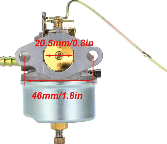 Carburetor For Tecumseh H30 H35 engine Troy Bilt Tuffy Tiller 3hp 4hp ...