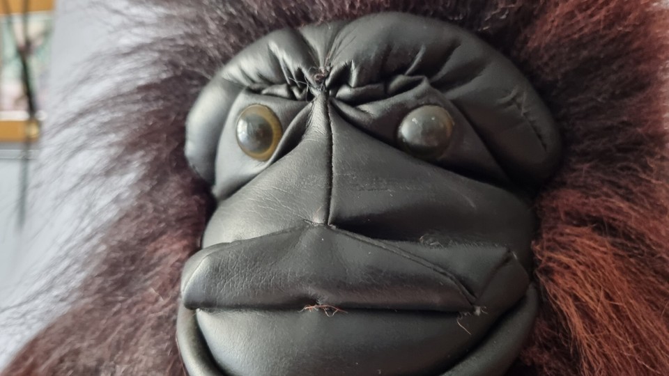 Vintage Uncle Sam gorilla giant doll plush Made in Germany HIGHLY RARE ...