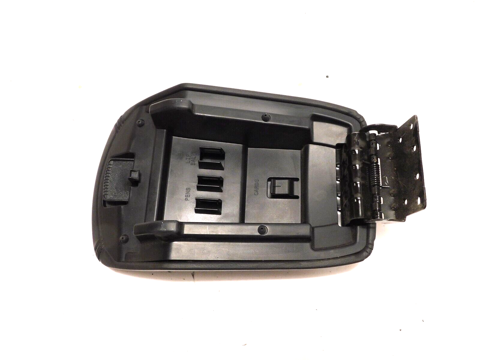 2011-2017 Ford Explorer Console Lid Black Leather Armrest Arm Rest ...